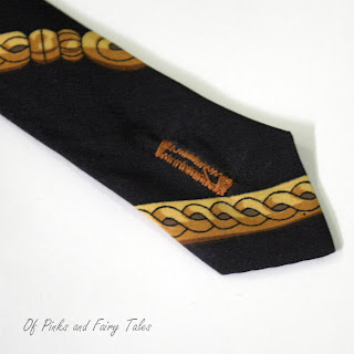 Of Pinks and Fairy Tales: Pleated Tie Necklace from Maybe Matilda