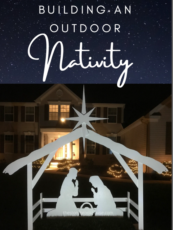 How To Build A Nativity Manger Scene | The Stonybrook House