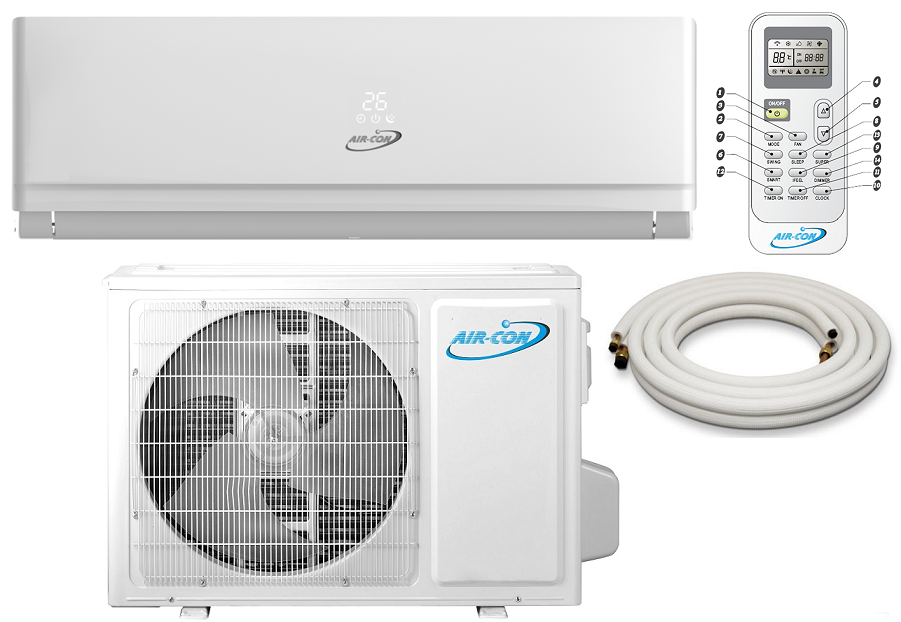 The Best Mini Split: This System Heats (to -4F) & Cools (to 5F).