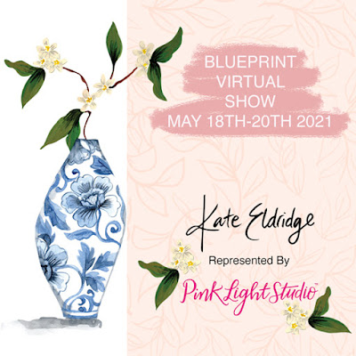 print & pattern: VIRTUAL BLUE PRINT - pink light studio