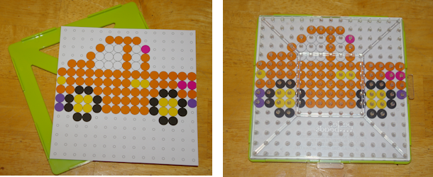 The Playful Otter: Perler Biggie Beads & Tray and Cards