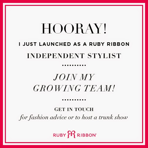 dearjuliejulie: Hooray I launched as a Ruby Ribbon Independent Stylist