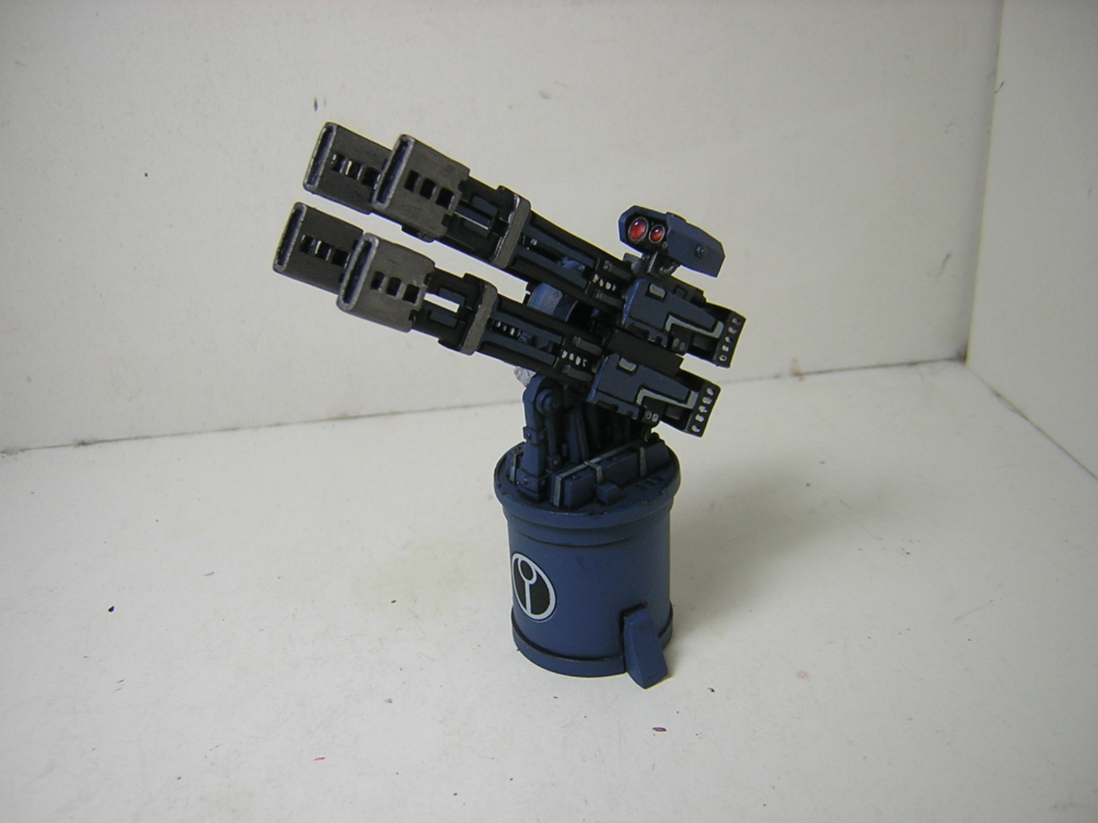 Warhammer 40k Orks (and more): Tau Quad-gun conversion complete.