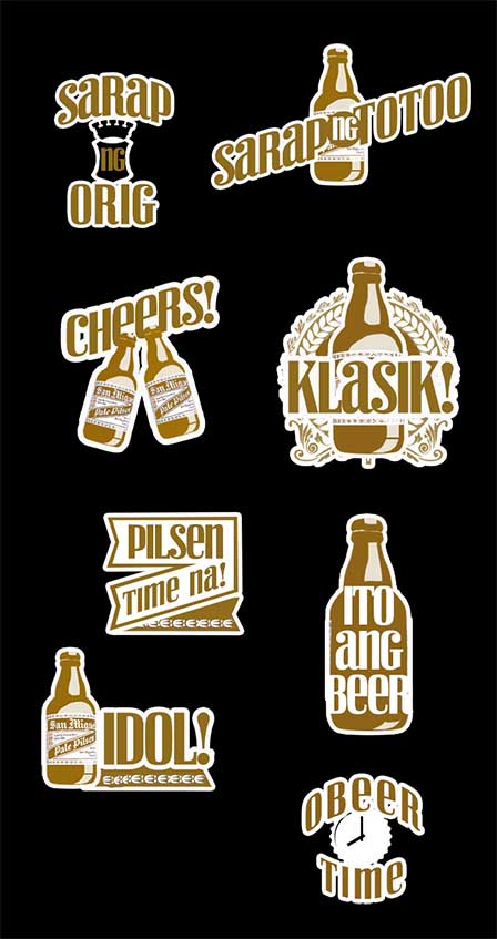 ANO BAGO GABO?: Viber stickers for SAN MIGUEL