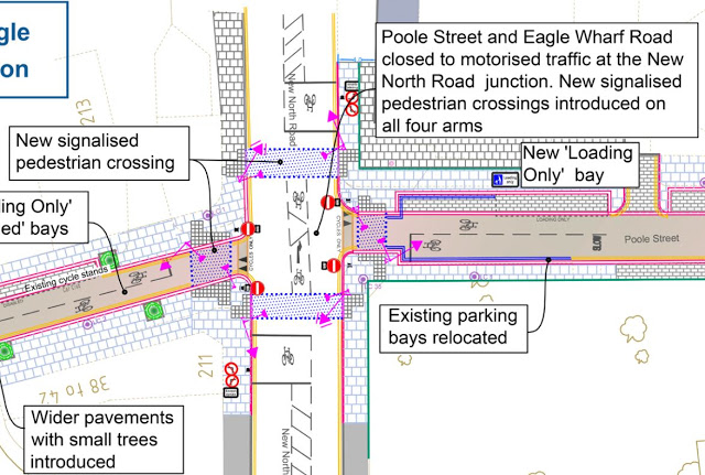 Hackney cyclist: The Improved Central London cycle grid in Hoxton
