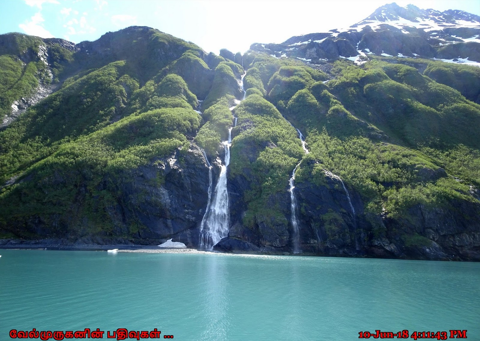 Alaska Glacier Waterfalls - Exploring My Life