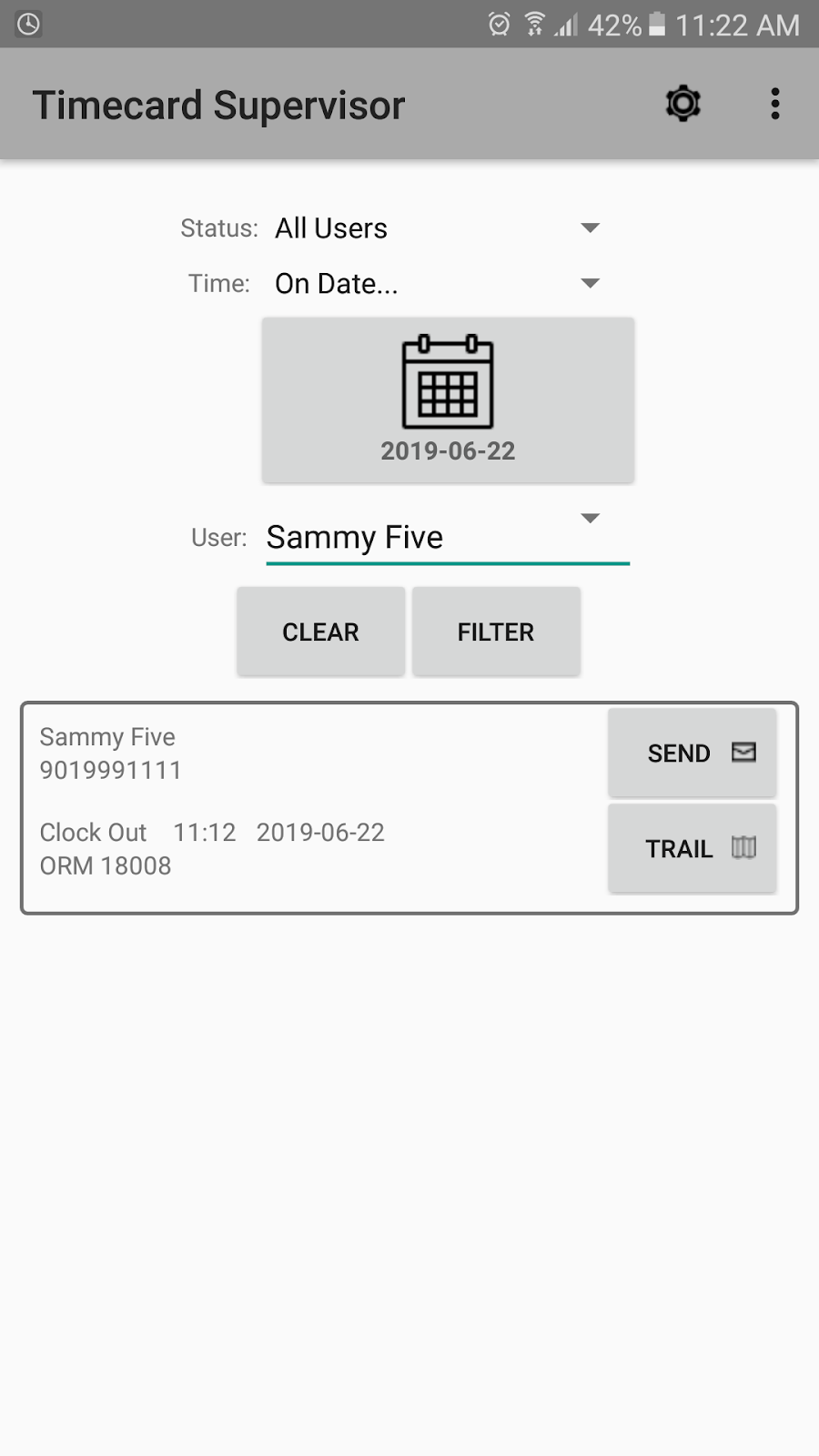 Econz Wireless: Timecard GPS Supervisor Enhancements