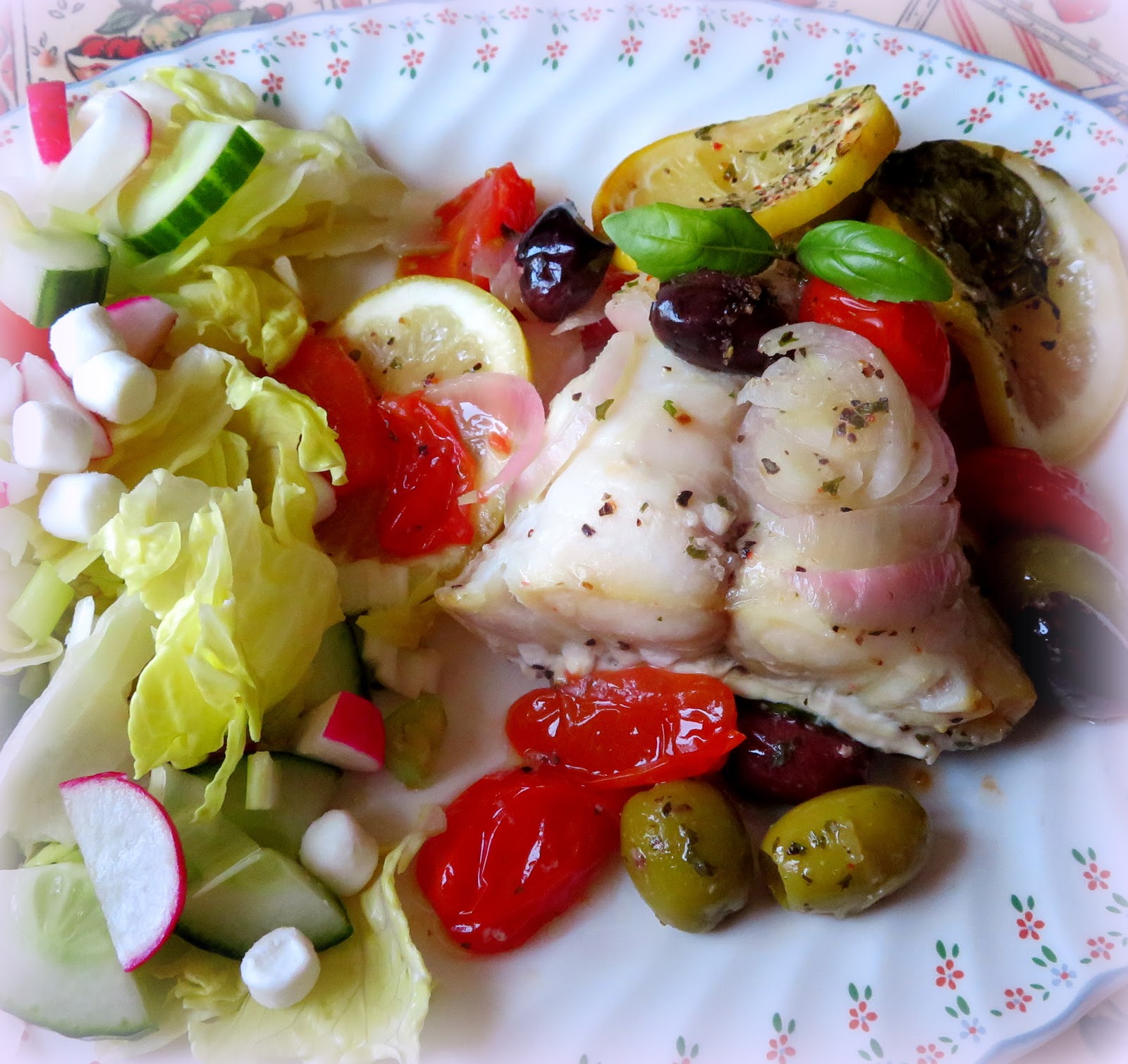 Foil Pack Mediterranean Red Snapper