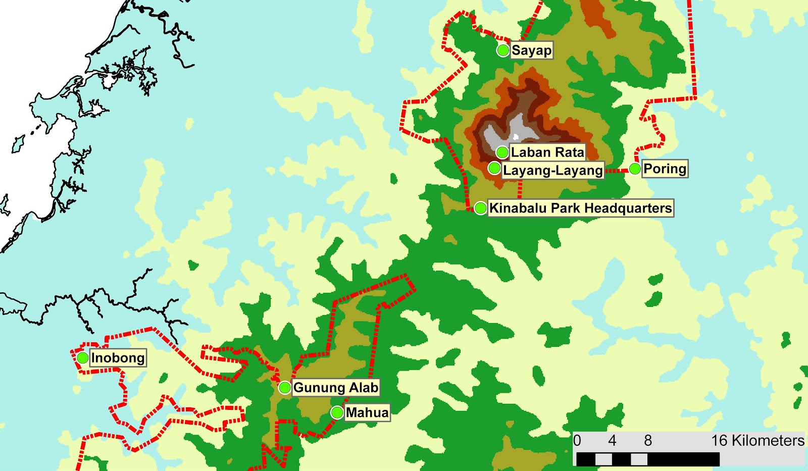 Kinabalu / Crocker Range Expedition: Substations