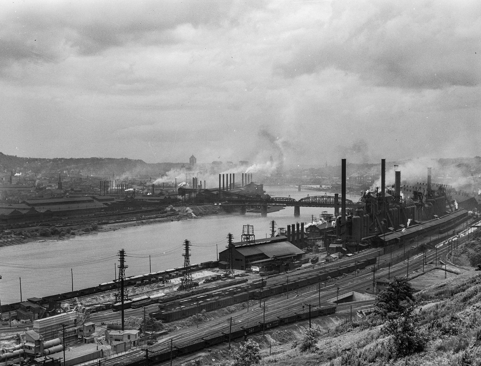 Towns and Nature: Pittsburgh, PA: 1860 Lost/LTV/Jones and Laughlin (J&L ...