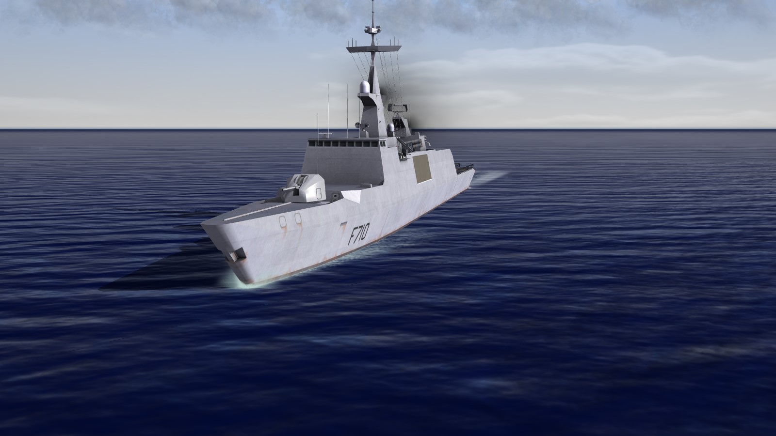 La Fayette-class Frigate (FL-3000 - Frégate Légère de 3,000 Tonnes/ FLF ...