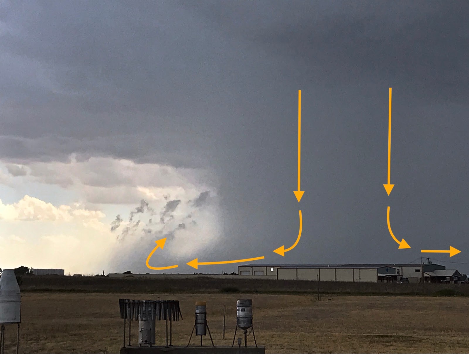 MSE Creative Consulting Blog: Dramatic Downburst in Amarillo This Afternoon