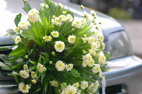 Bunga Mobil Pengantin,Dekorasi Mobil Pengantin - Toko Bunga | Florist ...
