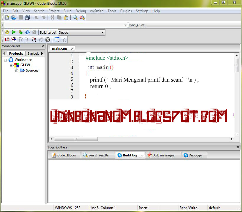 Printf dan Scanf beserta contohnya