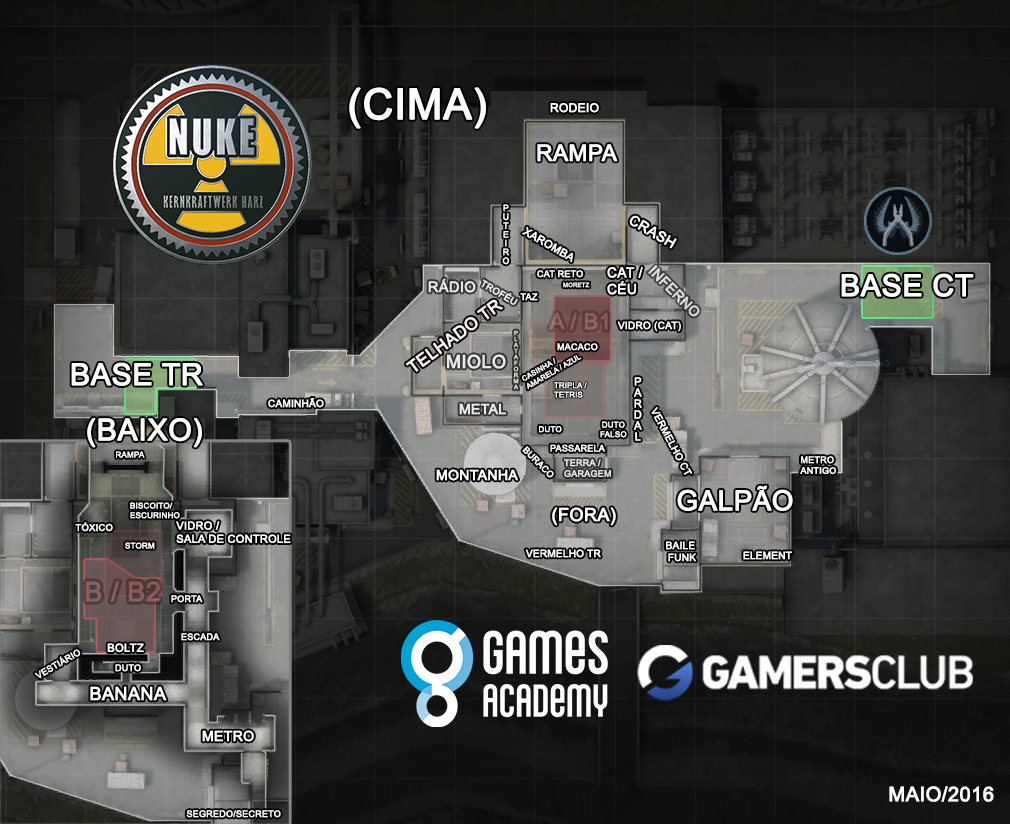 NOME DAS POSIÇÕES DOS PRINCIPAIS MAPAS DE COUNTER STRIKE: GLOBAL OFFENSIVE NOME DAS POSIÇÕES DOS PRINCIPAIS MAPAS DE COUNTER STRIKE: GLOBAL OFFENSIVE