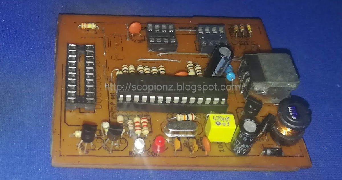 Oprog Open Source Usb Programmer 18f2550 ~ Scorpionz Electronic Circuits And