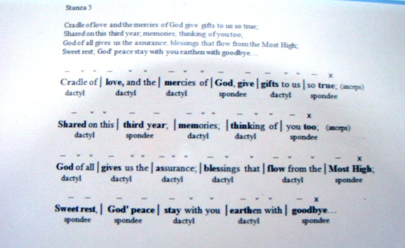 Poetrydish: Dactylic Hexameter