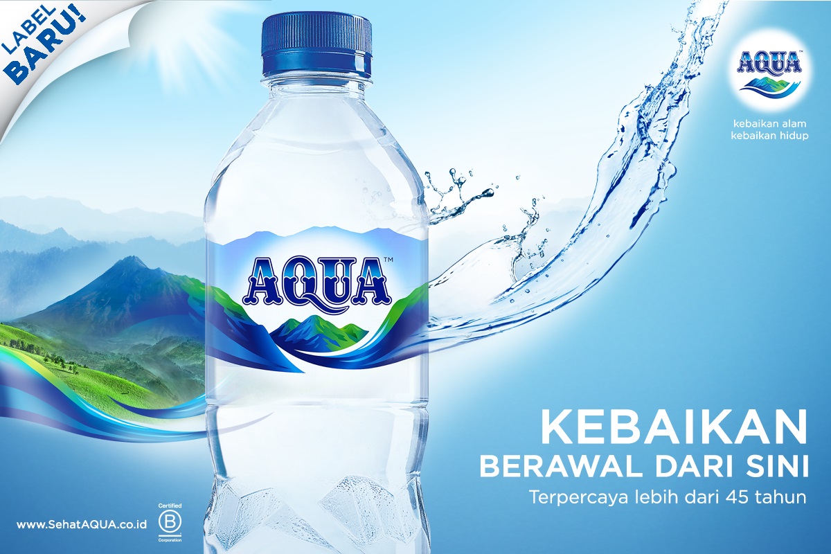 Konsep Air Minum Aqua, Ide Spesial!