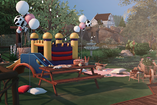 Sims 4 Farm Bithday Build - Mel Bennett