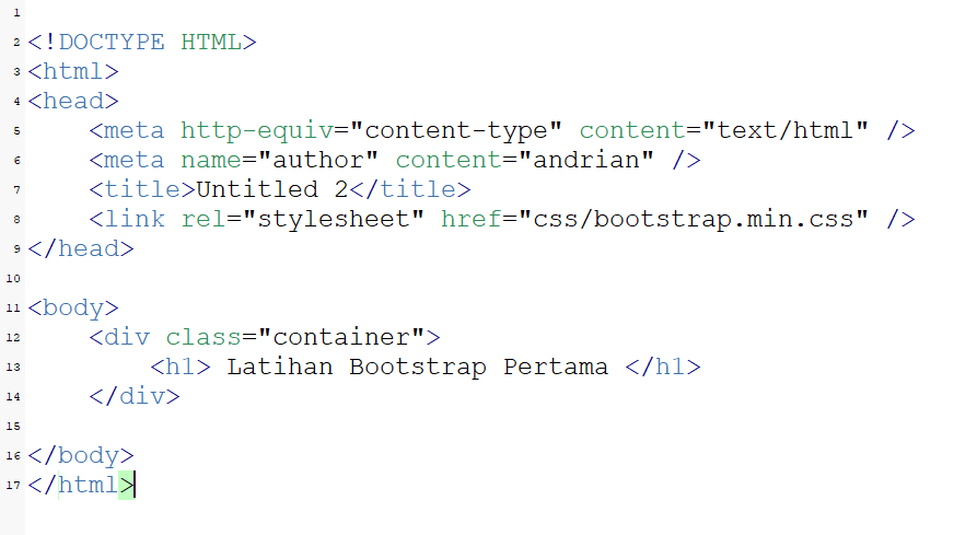 Pengenalan Bootstrap