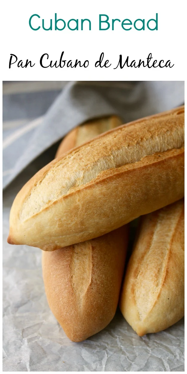 Cuban Bread {Pan Cubano de Manteca} | Karen's Kitchen Stories