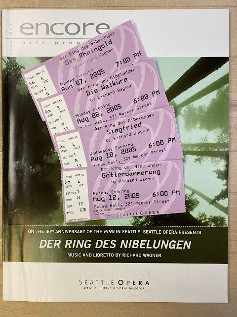 Seattle Opera Blog: Notes on the 2005 Ring