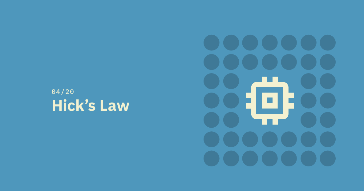 Understanding Hicks Law