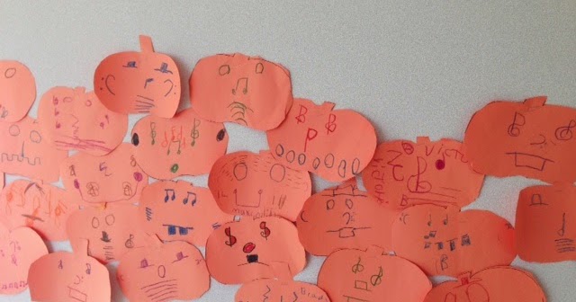 Musical Musings and Creative Thoughts: Halloween Musical Jack-O-Lanterns