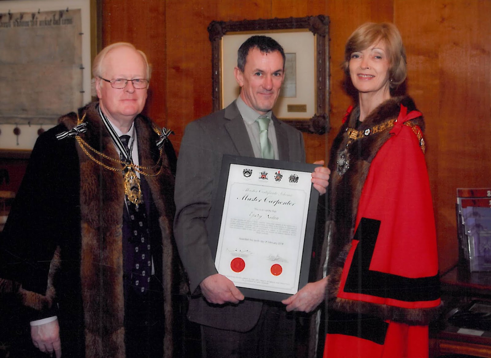 THE SQUARE AND COMPASSES: THE WORSHIPFUL COMPANY OF CARPENTERS AND OTHERS