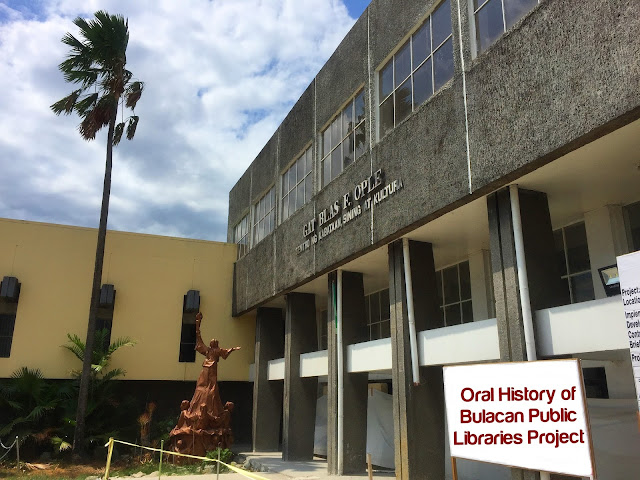 Oral History of Bulacan Public Libraries: Bulacan Provincial Library
