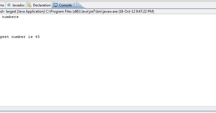 Largest Integer In Java Largest Integer In Java