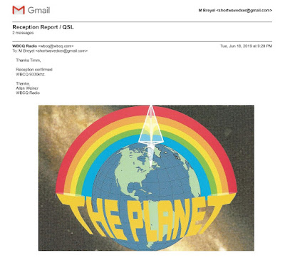 SOUTH EAST ASIA DXING: WBCQ - The Planet (via Monticello)