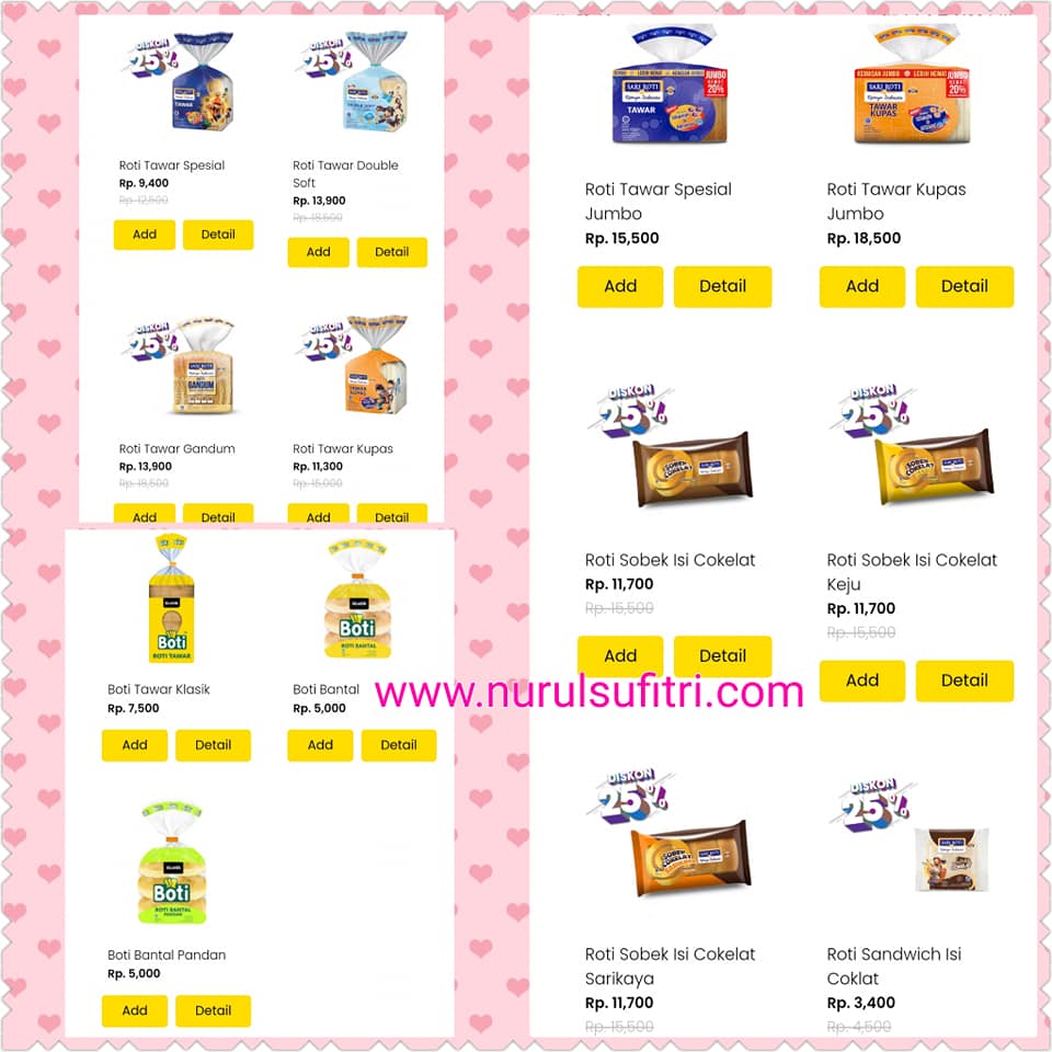 Cara Order Sari Roti Via WhatsApp, Dapat Diskon dan Gratis Ongkir ...