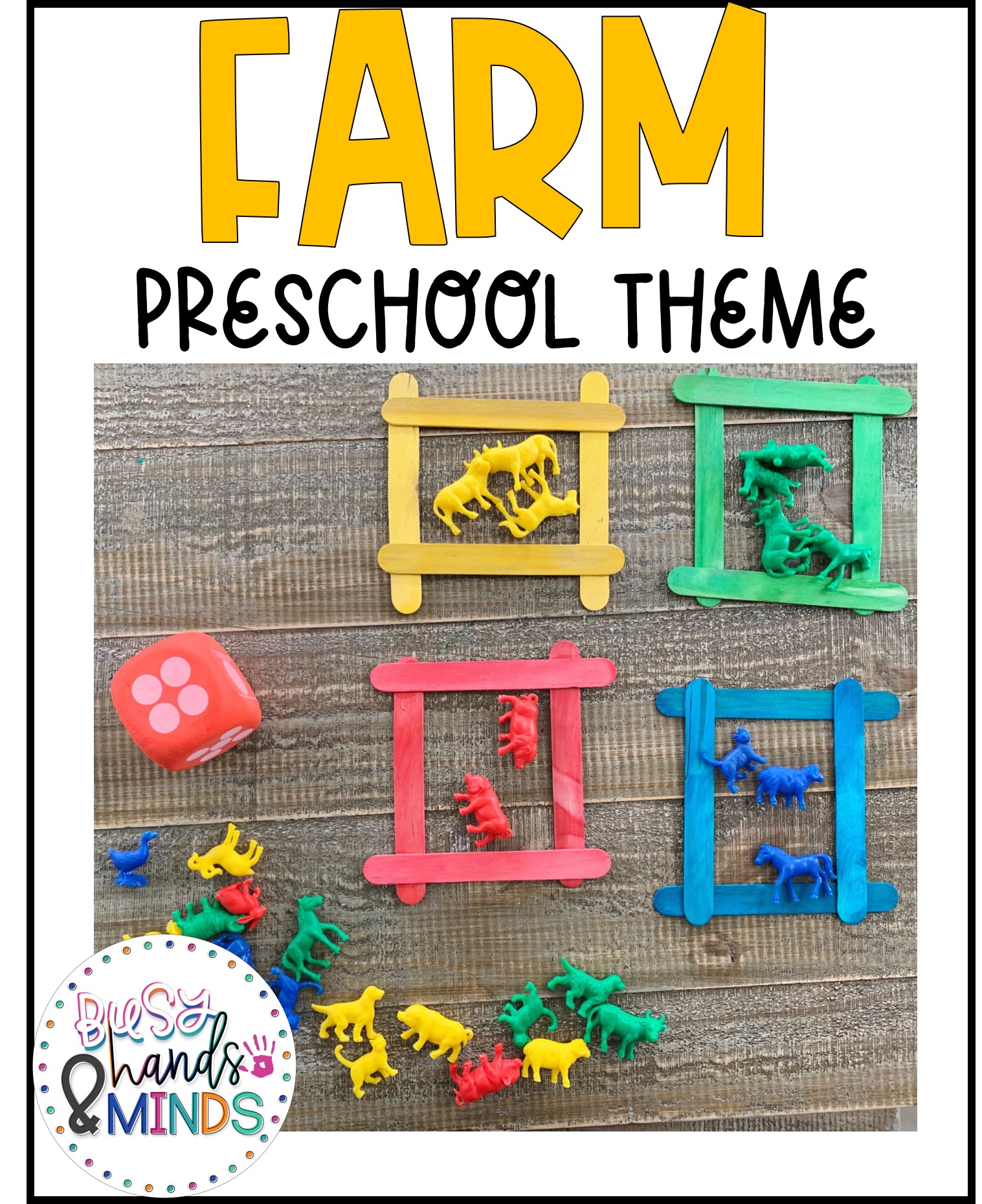 Farm Preschool Theme | Busy Hands and Minds