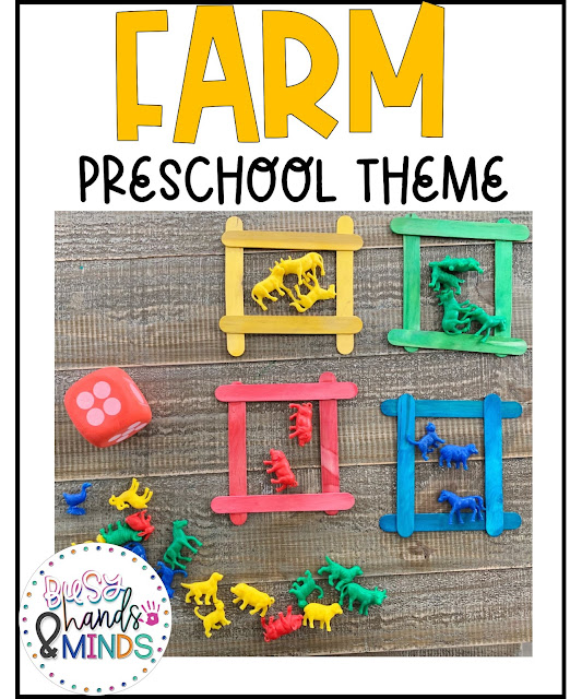 Farm Preschool Theme | Busy Hands and Minds