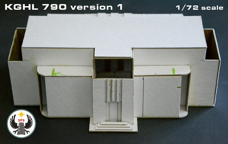 KGHL 790 version 1 (1/72 scale maquette)