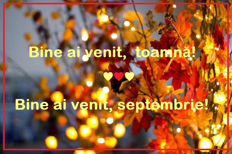 Dulce Casă : inspirație, motivație și încurajare: Septembrie, bine ai ...