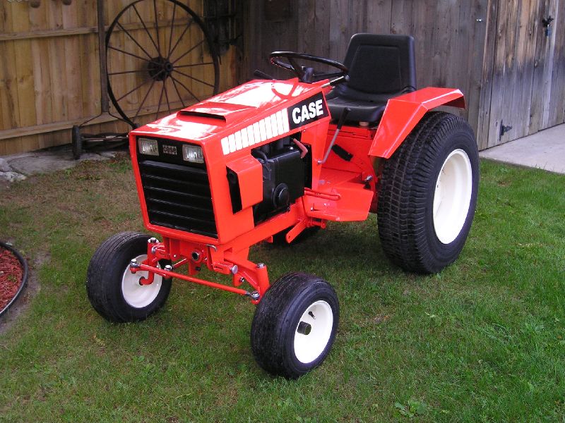 Case Garden Tractor | Tiny House Decor