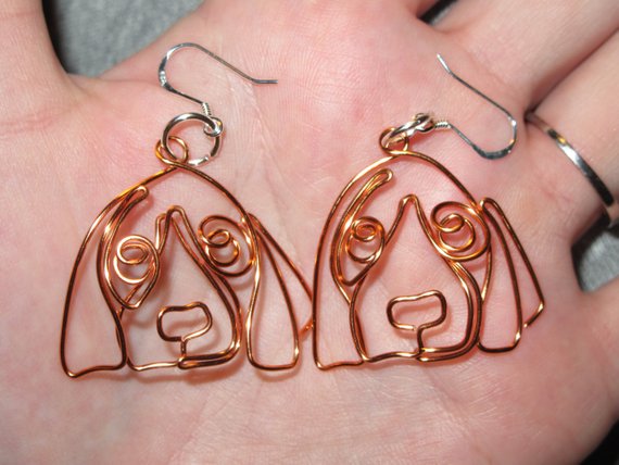 Whimsical Wire Animal Jewelry by 1ofAkinds / The Beading Gem