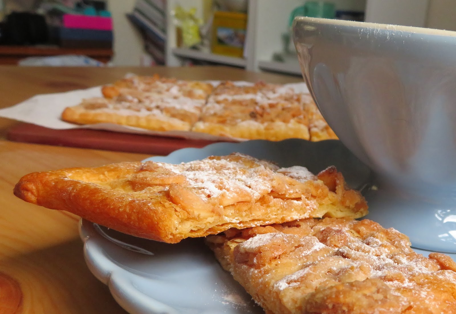 Sugar Crusted Almond Bars | The English Kitchen