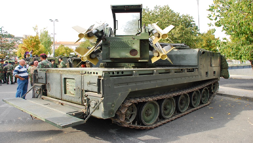 Viaturas Militares Portuguesas: Auto Lança Misseis AA Lagarta M730A1/A2 ...