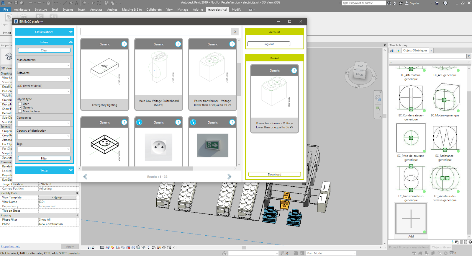 Revit Add-Ons: Free Trace Electrical