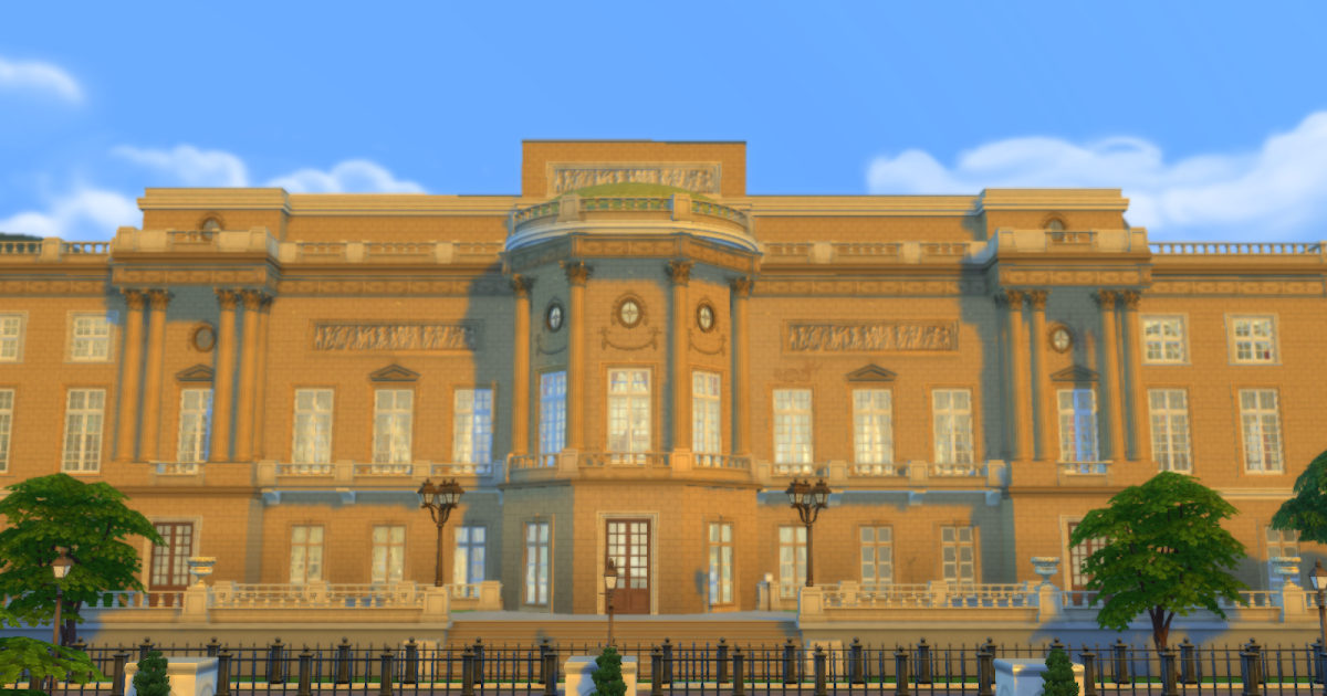 Classical Architecture in the Sims 4