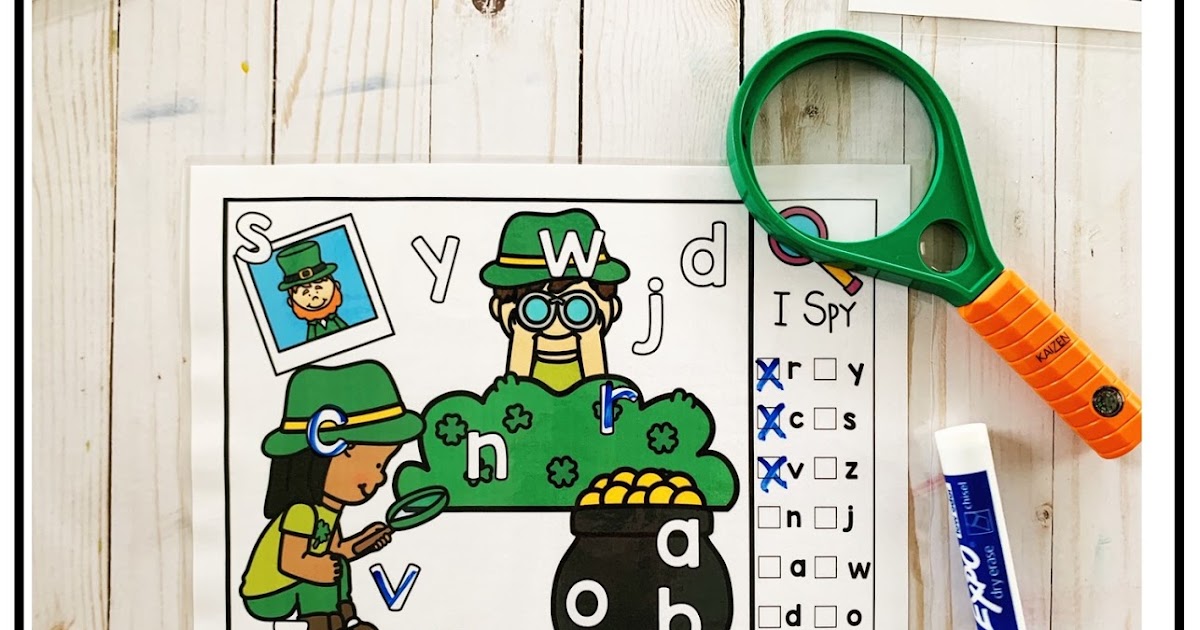 March Alphabet Mats | Busy Hands and Minds