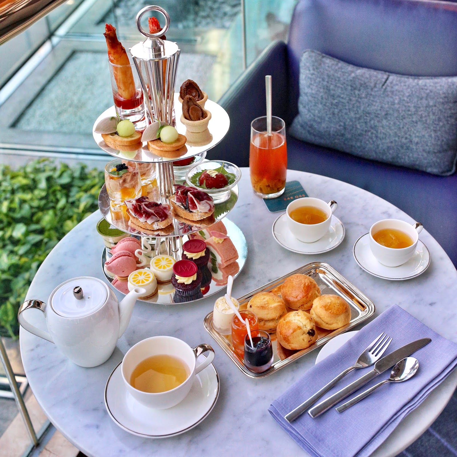 香港JW萬豪酒店｜The Lounge｜全新 JW 下午茶套餐