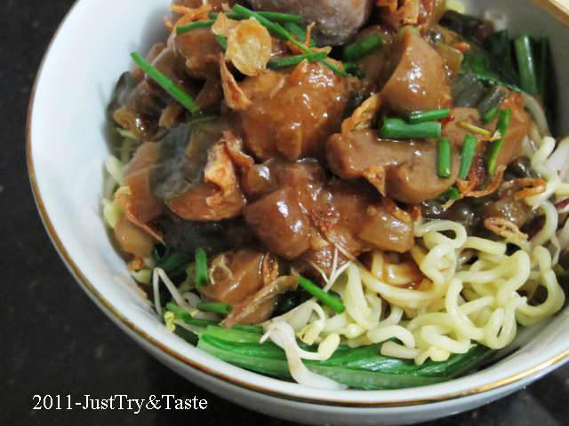 Resep Mie Ayam Jamur & Bakso | Just Try & Taste