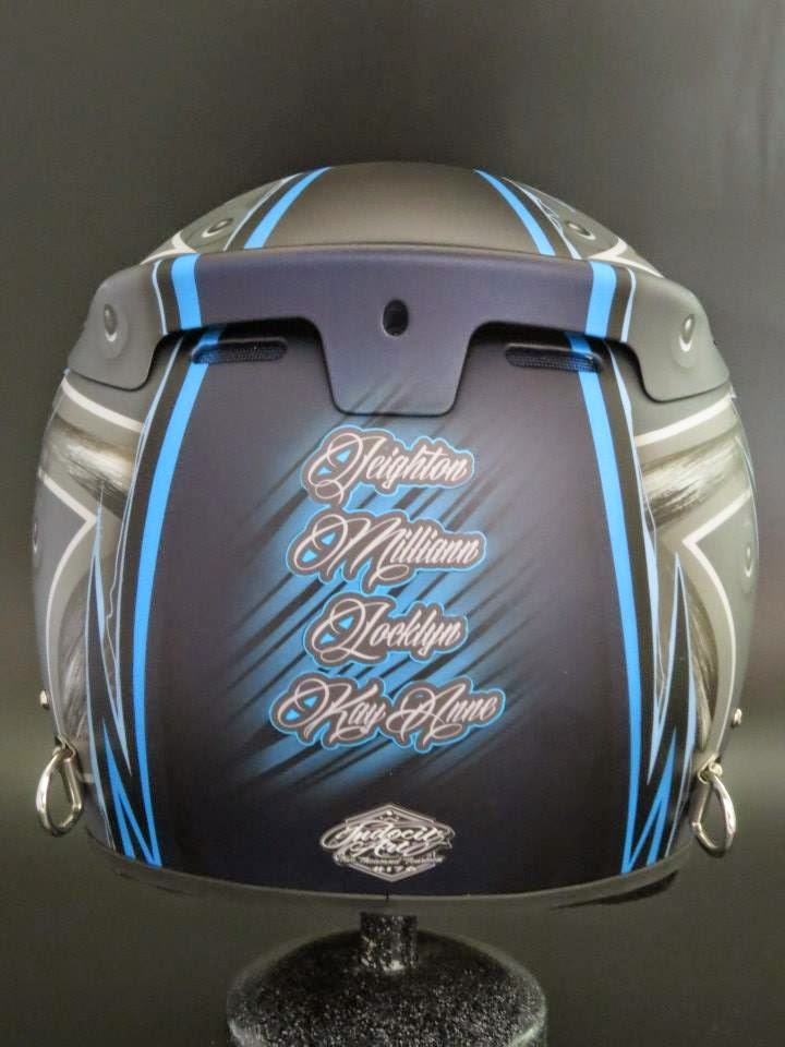 Racing Helmets Garage: Bell GTX.2 J.Gray 2014 by Indocil Art