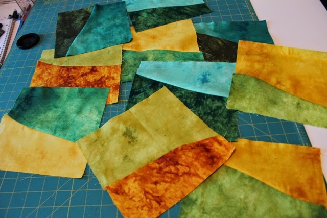 Elaine Quehl: Tutorial: Making Improvisational Curved Blocks