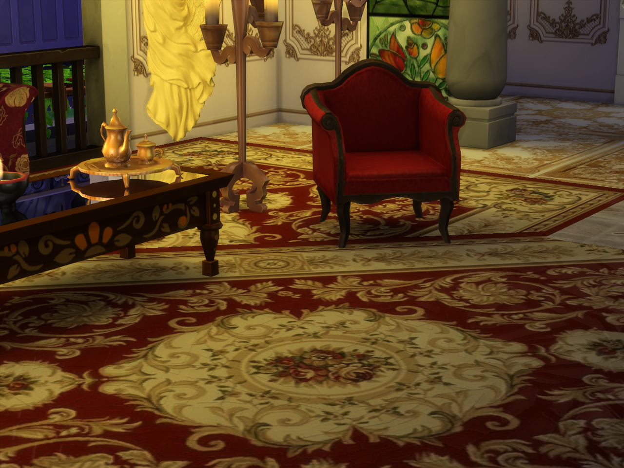 Anna Quinn Stories: Royal Set Of Rugs For SIMS 4 :)