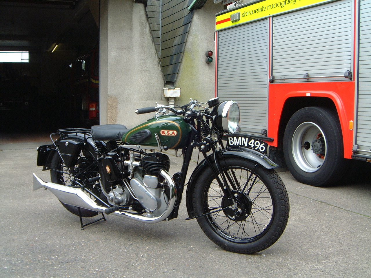 BSA Motorcycle: BSA m20